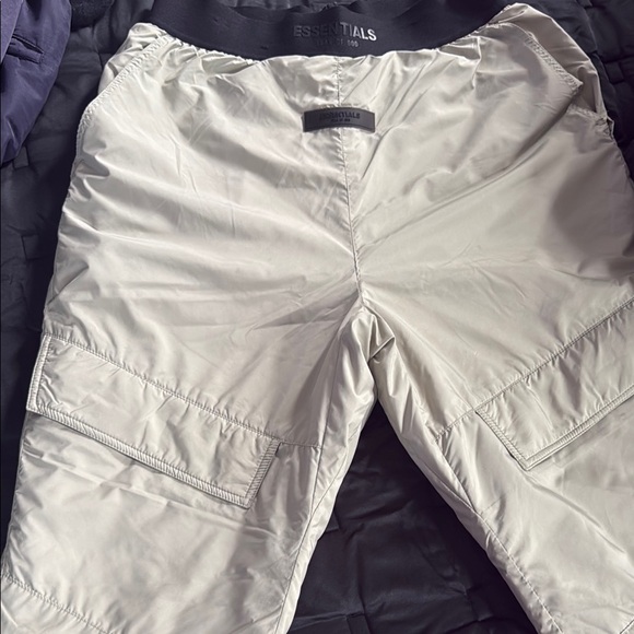 Essentials | Pants | Essentials Gray Cargo Pants Relaxed Fit | Poshmark